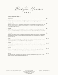 Menu - Bantu House: Best African Restaurant Cypress, TX